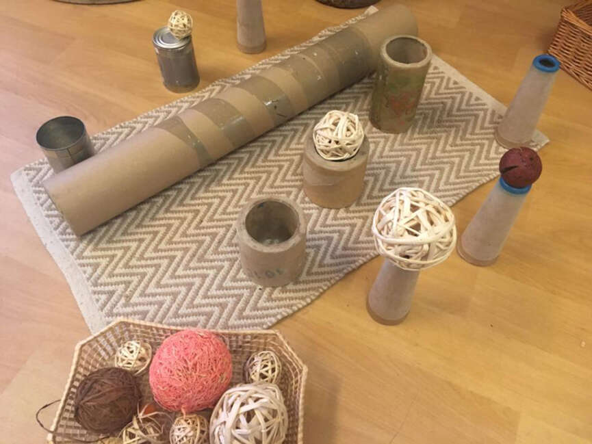 Loose Parts Play for babies and pre-school aged children